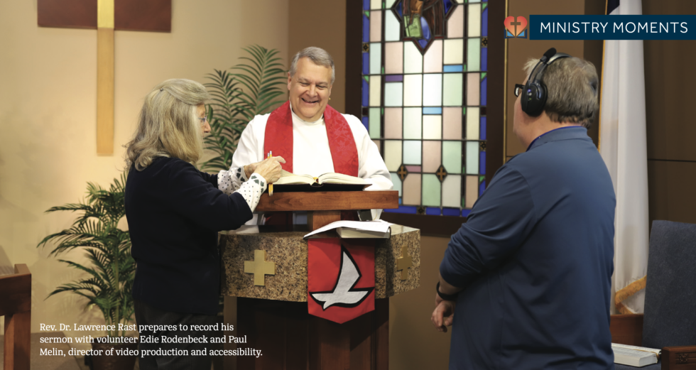 Seminary president appears as guest pastor on program | Worship Anew